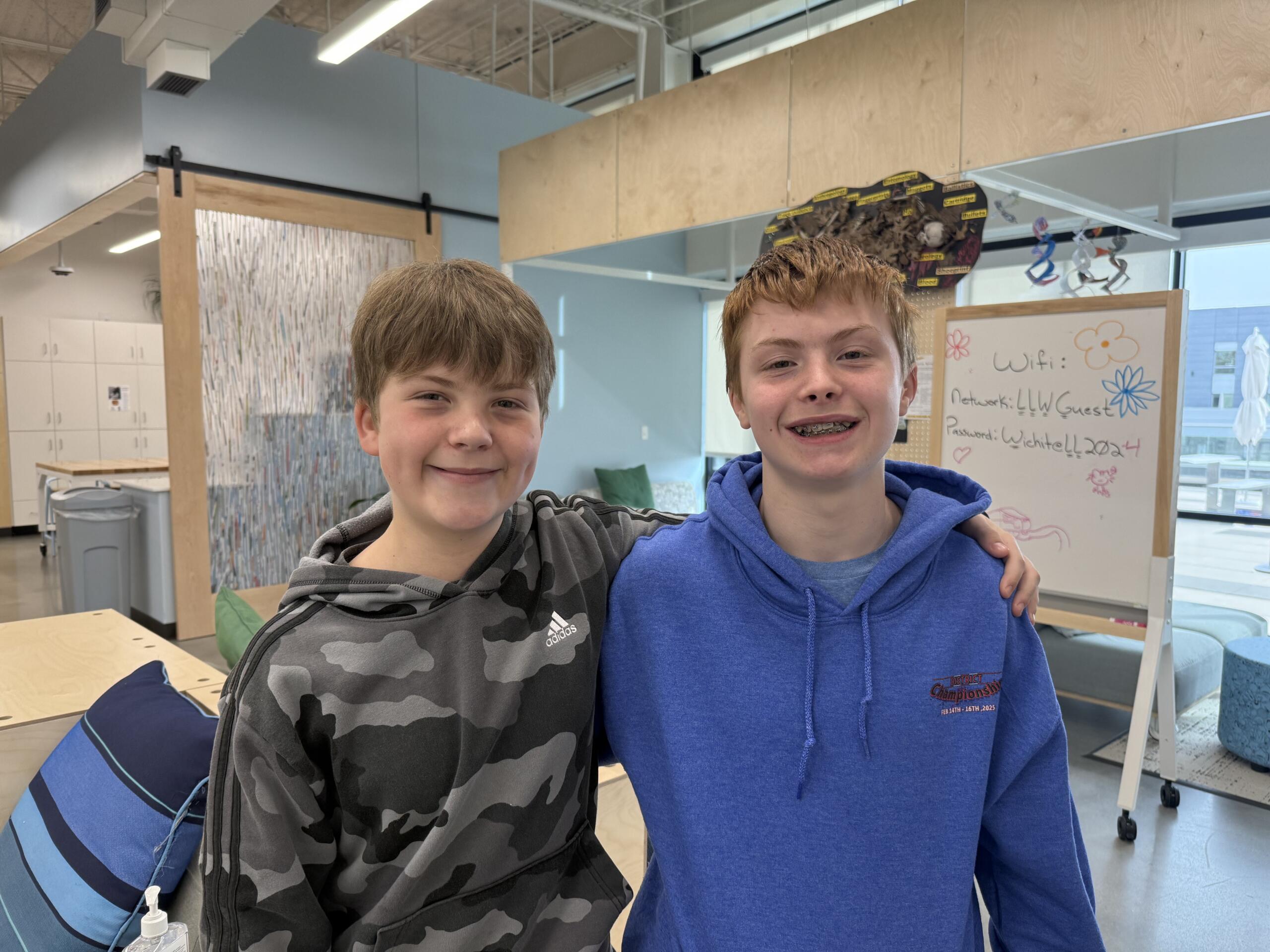 Hunter and Liam Ramsey | Student Startup